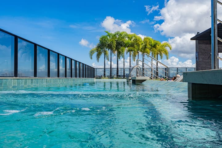 Edf Time 1007 | Piscina | 200mt Praia - Maceió