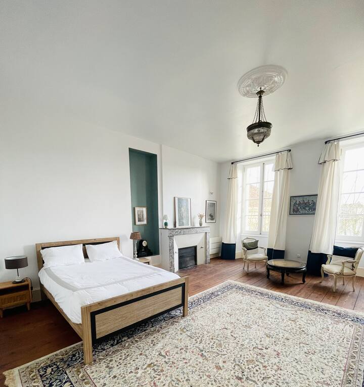 Villa Séquoia - Grande Chambre Sdb Privée + Pdj - Bazas