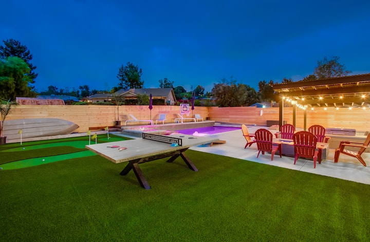 5br Oasis | Pool, Hot Tub & Luxe Outdoor Retreat! - El Cajon, CA