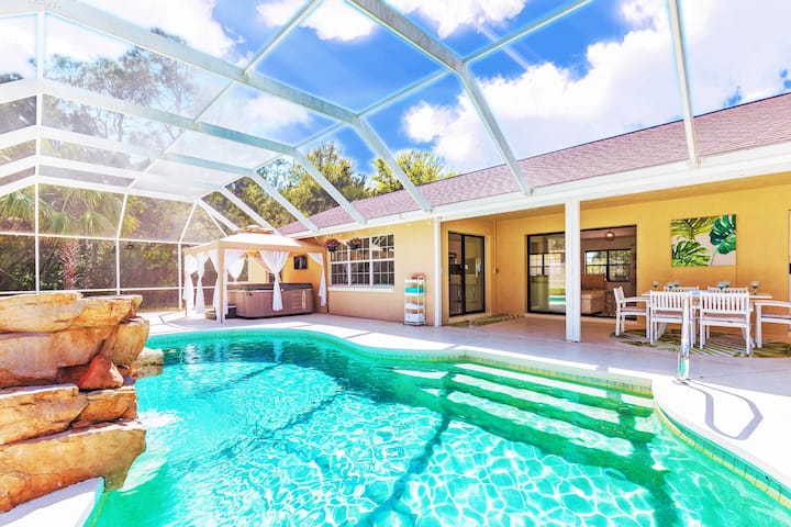 Welcome To The Frog! Heated Pool And Hottube House - Palm Coast, FL
