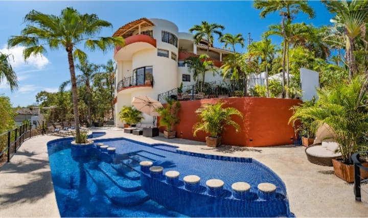 Modern, Spacious, Salt Pool, Walk To Town Center - Sayulita