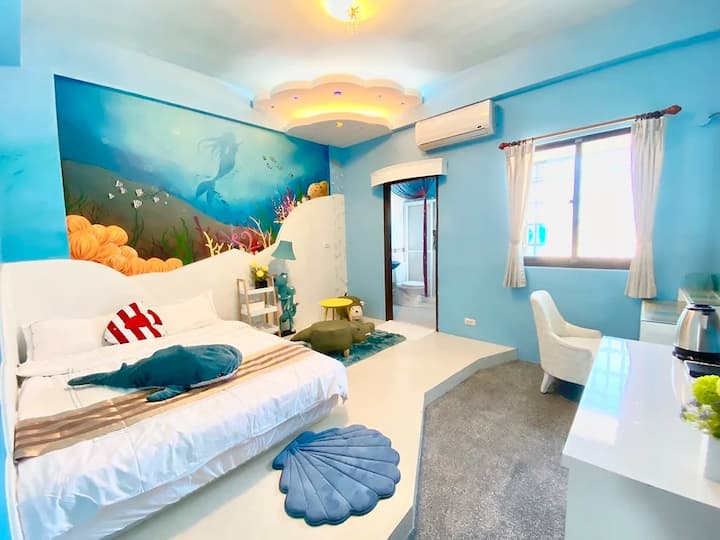 藍海會館_雙人房 - Penghu County