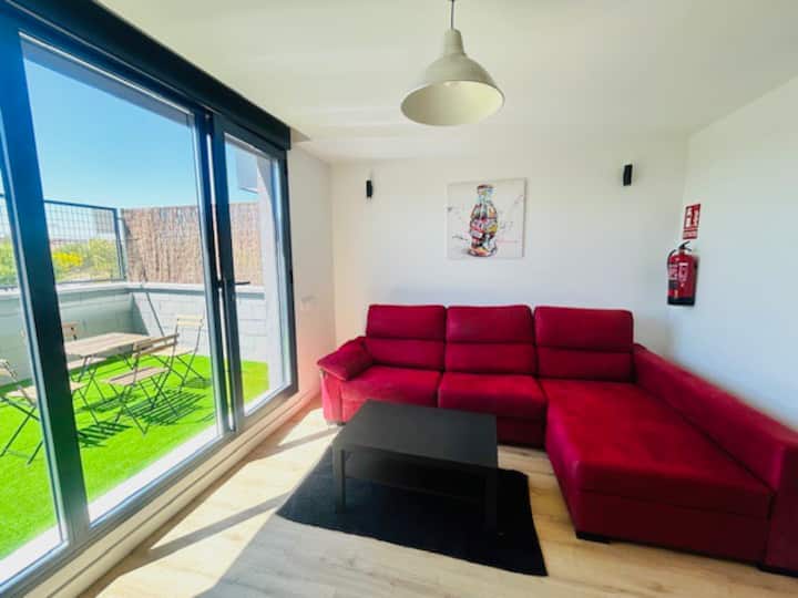 Loft 29 Con Wifi, Jardin, Netflix Y Piscina. - Tres Cantos