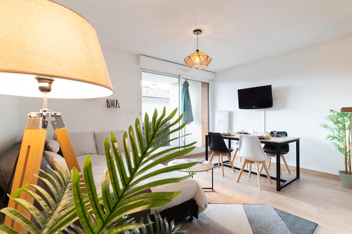 Le Rubens- 6 Pers  - Terrasse- Parking-métro - Toulouse