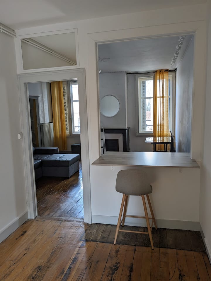 Appartement Entier, 2 Chambres, Face Parc Olry - Nancy