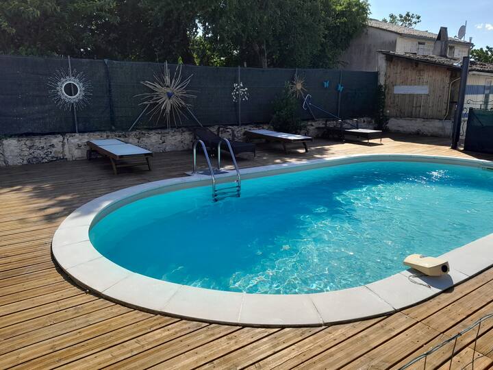 Gîte Des Flots De Ma Vie, Clim Wifi - Mortagne-sur-Gironde