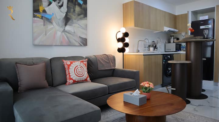 The Oasis Shore - 1br With Pool & Parking - Abu Dhabi