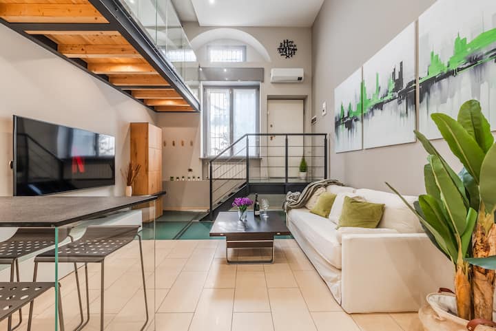 The Skyline Loft [Boscoverticale] - Free Parking - Milano