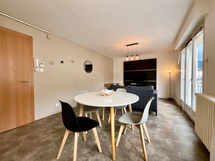 Les Violettes, Bel Appartement Au Centre-ville - La Bresse