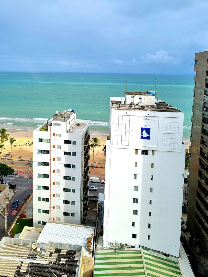ÓTimo Ap Vista Para O Mar Na Praia De Boa Viagem! - Boa Viagem