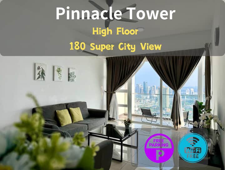 Pinnacle Tower (27) High Floor Near Ksl Tv Box Jb - Johor Bahru
