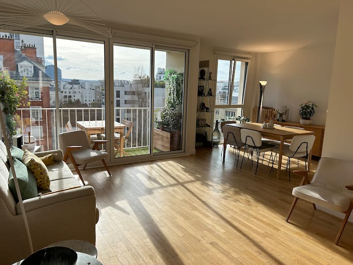 Appart Calme Chic Et Confortable - Paryż