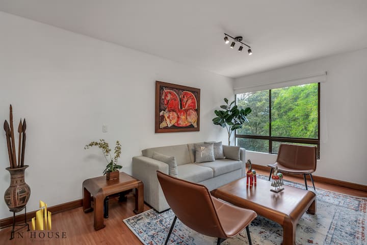 San Angel 205-familiar & Trendy Apt Near Provenza - Medellín