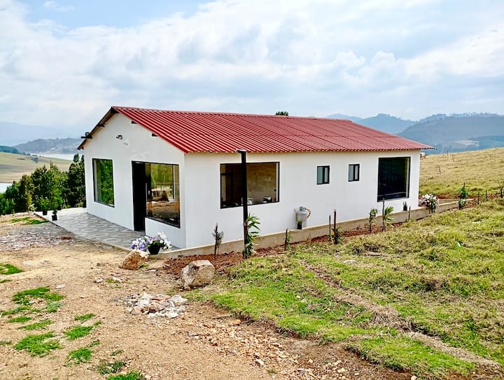Casa Con Vista Laguna Del Sisga - Chocontá