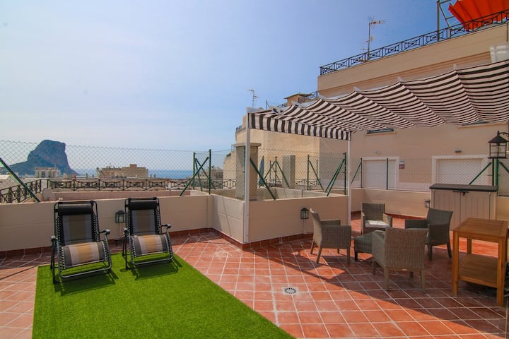 ÁTico Con Amplia Terraza - Bahía - Calpe