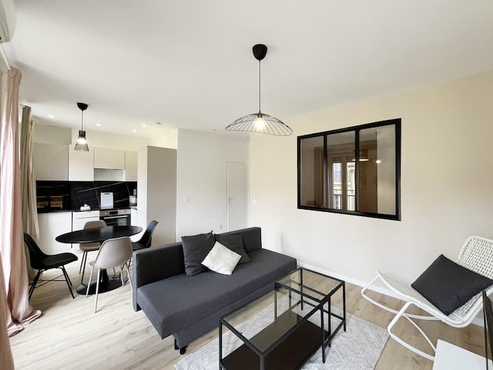 Cosy T2 - Balcon - Clim - Marseille