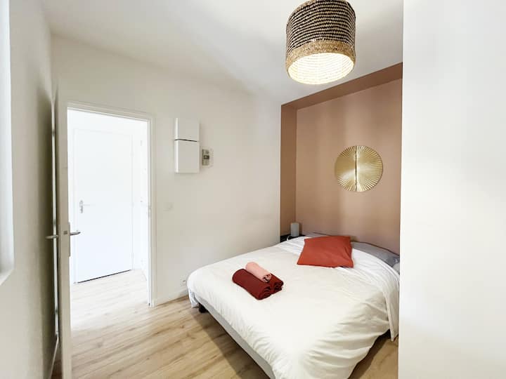 Cosy T2 - Balcon - Clim - Marseille