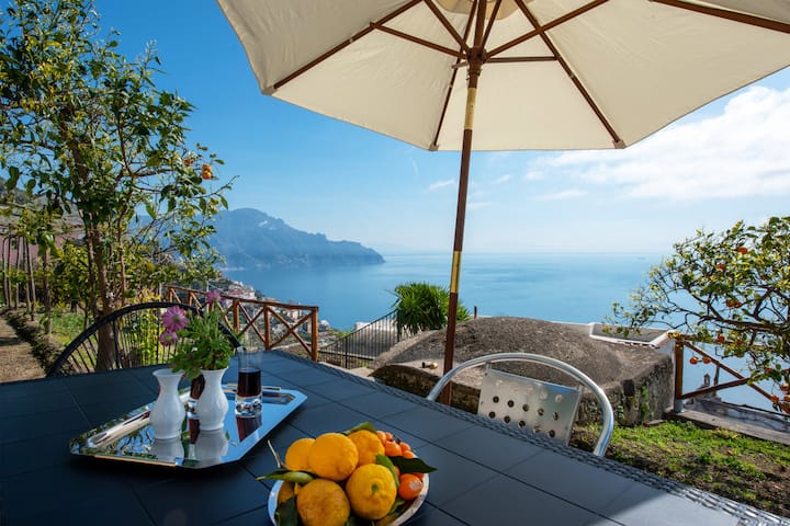 Casa Famuli Avec Vue Incroyable Sur La Mer - Amalfi