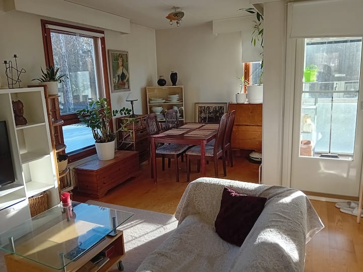 Espoo Aurinkoinen Kaksio+sauna. - Espoo
