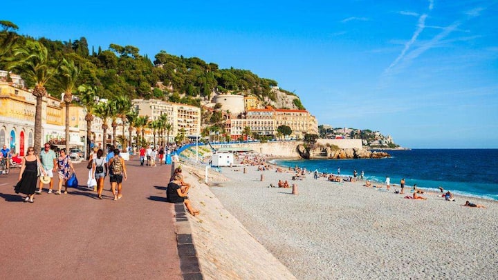 New Design Flat With A/c. Old Nice/5m To The Beach - Nice