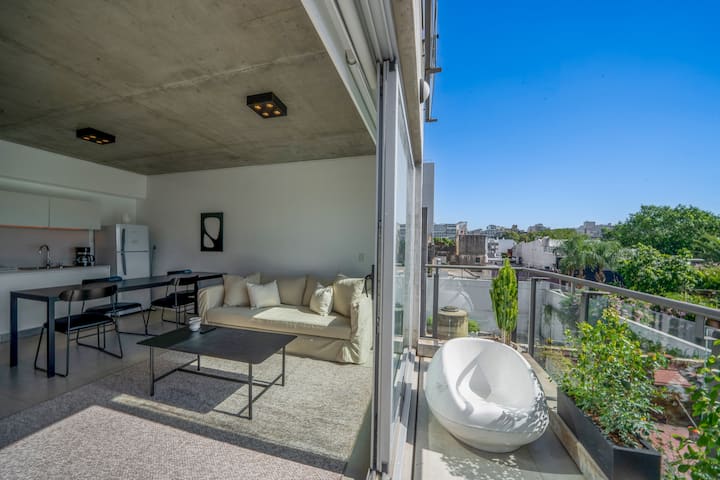 Luxury Sunset Rooftop -2br With Private Terrace - Buenos Aires