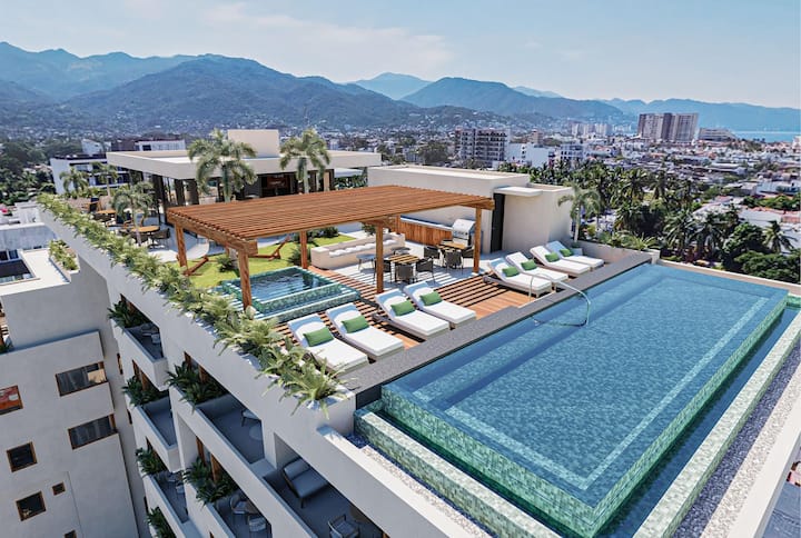 Hidden Park Luxury 1bedroom, 1 Bathroom Villa - Puerto Vallarta