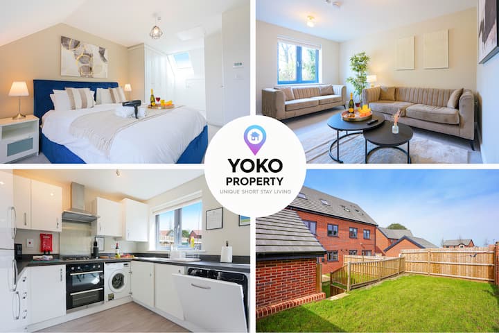 Wavendon House - Free Parking & Wifi - Sleeps 6 - Cranfield University