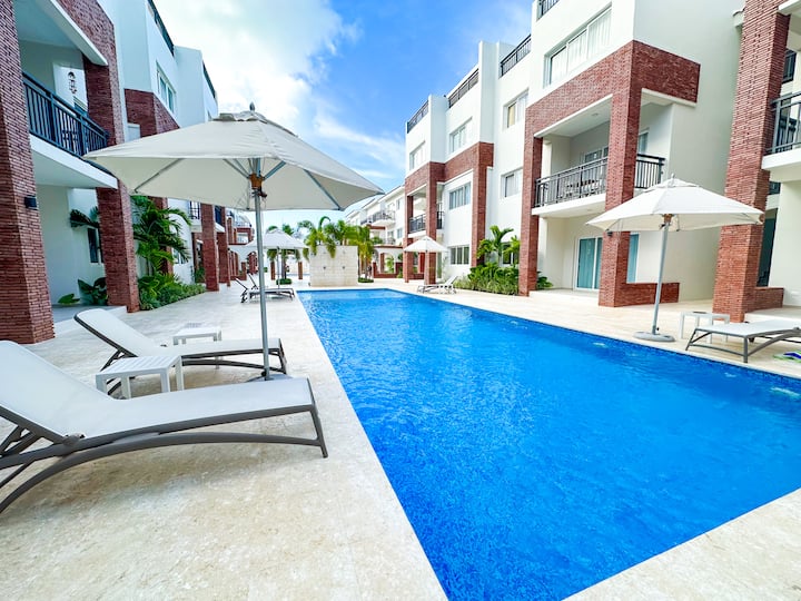 Spacious 1br Apartment Steps From The Beach - Punta Cana