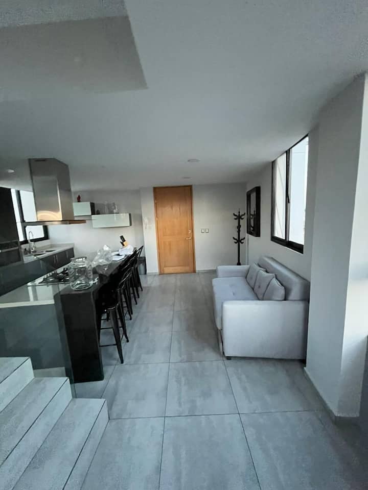 Terraza Privada Con Grandes Vistas A La Ciudad - Guadalajara