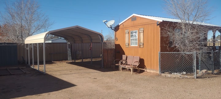 Deluxe 2-bed Cabin, Cabin 13, Yucca Motel - Ute Lake State Park, Logan