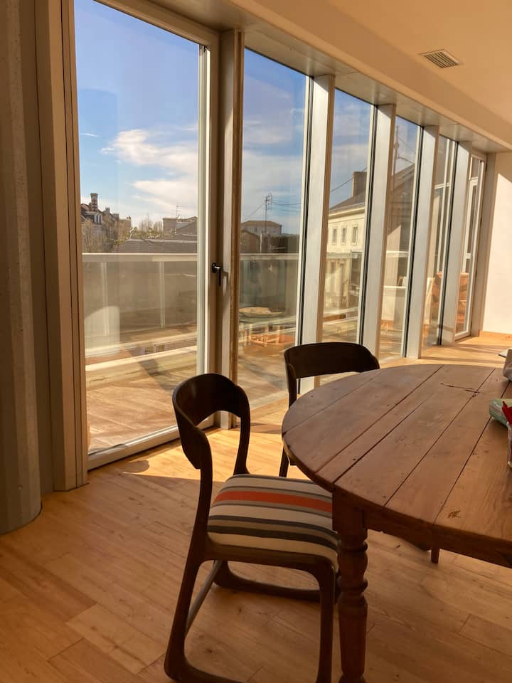Bel Appartement En Centre Ville Avec Terrasse - Périgueux