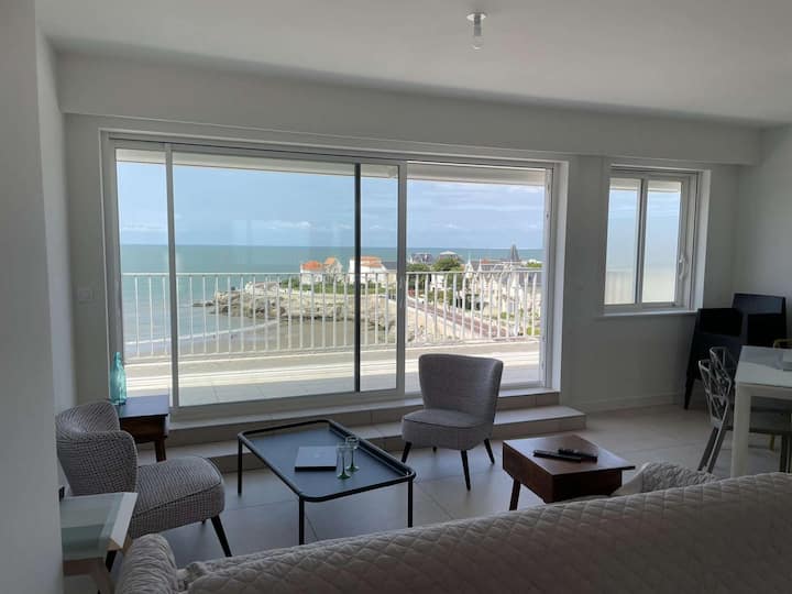 Vue Panoramique Mer, Balcon - Royan