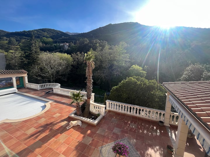 Grande Villa De Standing Avec Piscine Chauffée - Argelès-sur-Mer