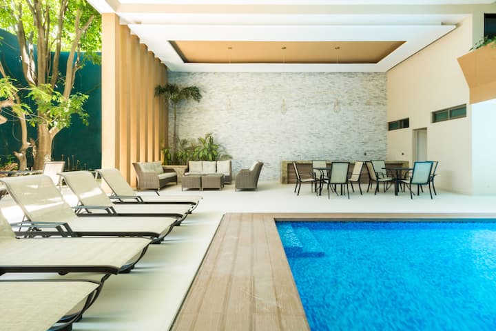 Spacious Ph W/roof And Small Private Pool - Playa del Carmen