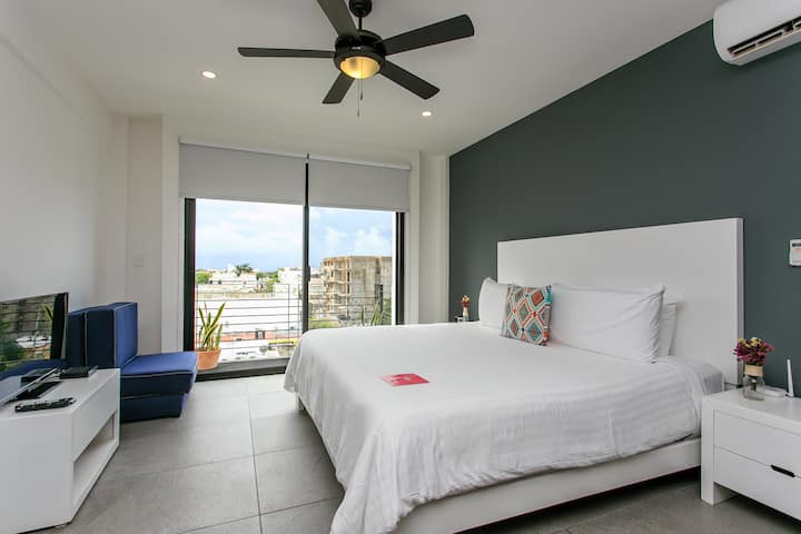 Comfortable & Cozy Studio Apartment Near The 5th. - Playa del Carmen