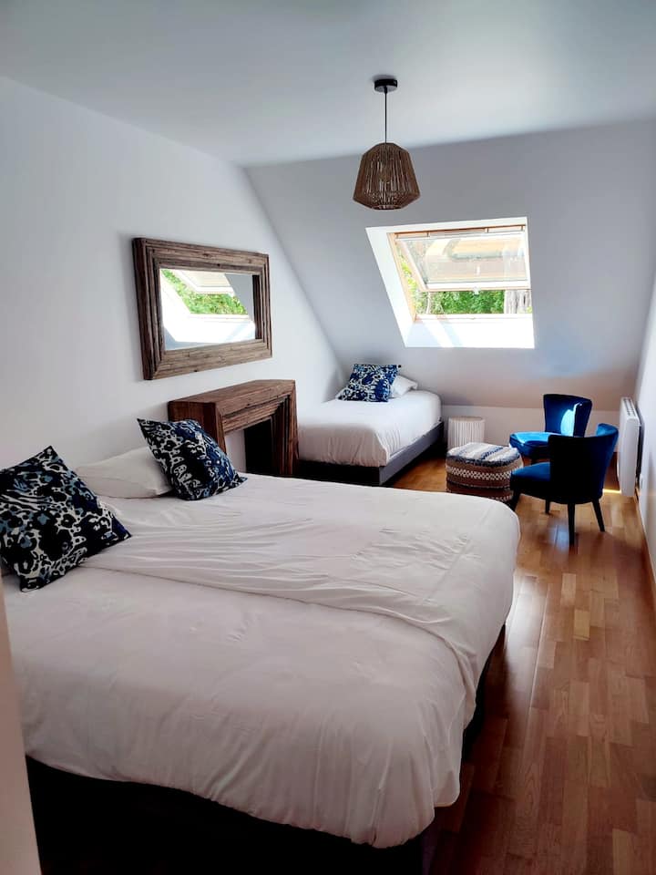 Gite Du Parc  2 Chambres / 3 Lits - Barneville-Carteret