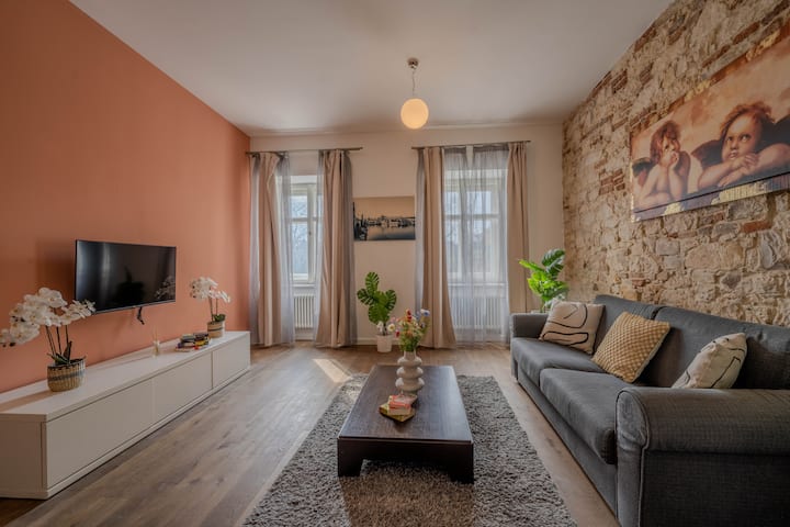 Family Aprt In Central W/ Private A/c & Jaccuzi - Prag