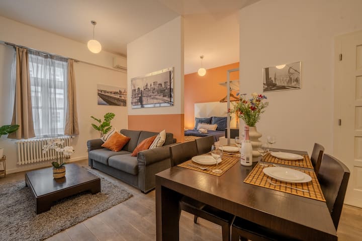 Newly Renovated Central Chic-aprt With A/c - Praga