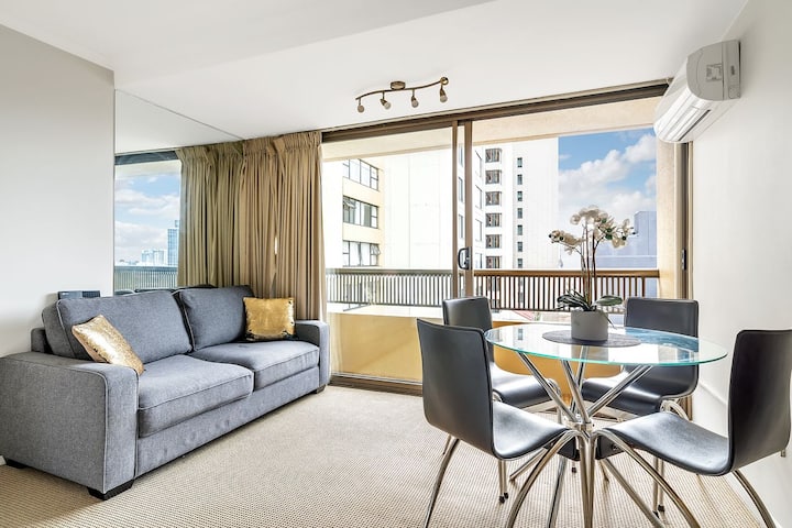 Hyde Park View︱studio W/balcony+pool︱4min To Train - Surry Hills