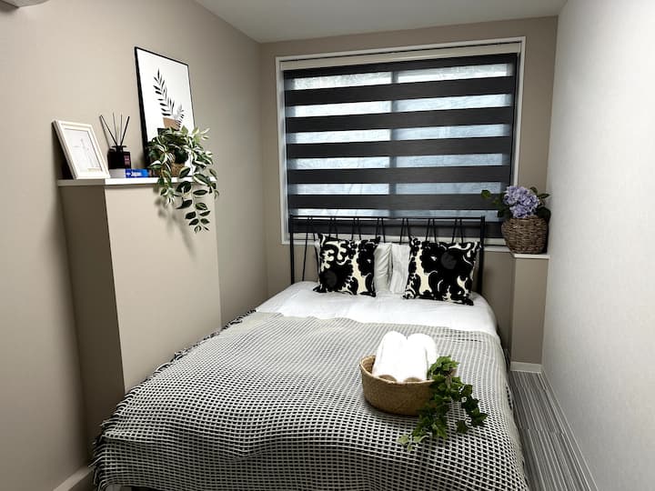 【Newly Built】3mins To Sta./1km To Shinjuku/max4/1f - Shinjuku City