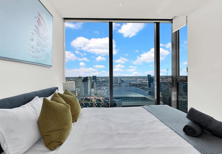 New Modern 1-br Cbd Apt + Gym + Pool - Melbourne