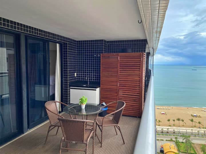 Ed Landscape | Lindo E Confortável Ap Na Beira Mar - Fortaleza