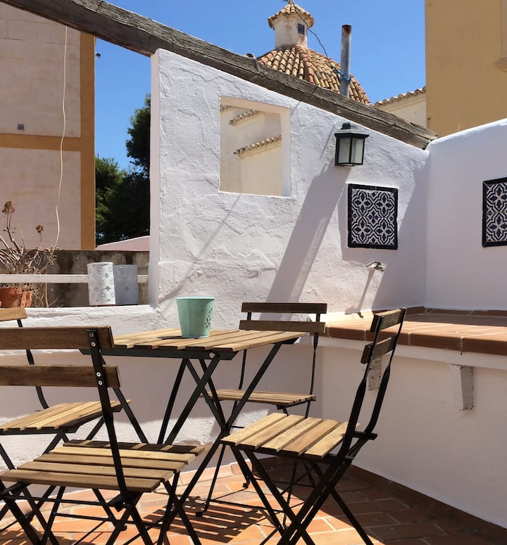 Acogedor Con Terraza En Daltvila - Ibiza-stad