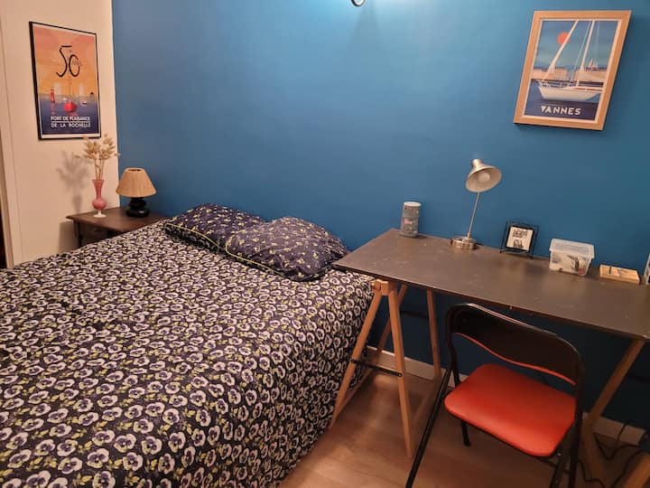 Chambre Privée, 10 Min Du Centre - La Rochelle