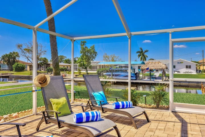 Luxury Yacht Club Modern Pool Home New For 2024 - Cape Coral, FL