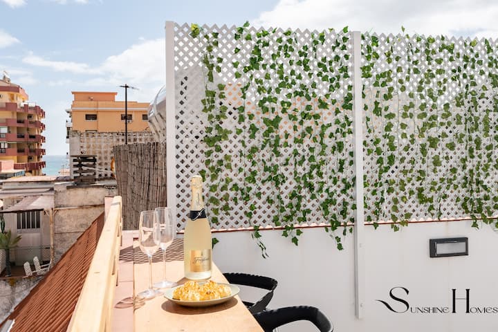 Central Seaside Lux:1min Away To Beach & Terrace - Fuengirola