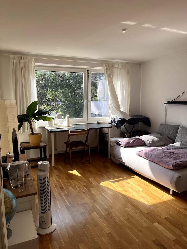 Quiet Room In Shared Flat 5m Ubahn Frommainstation - Munich