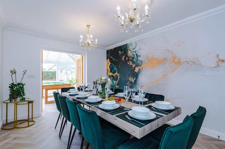 Stylish Spacious 6br-ideal For Work & Family Stays - Clitheroe