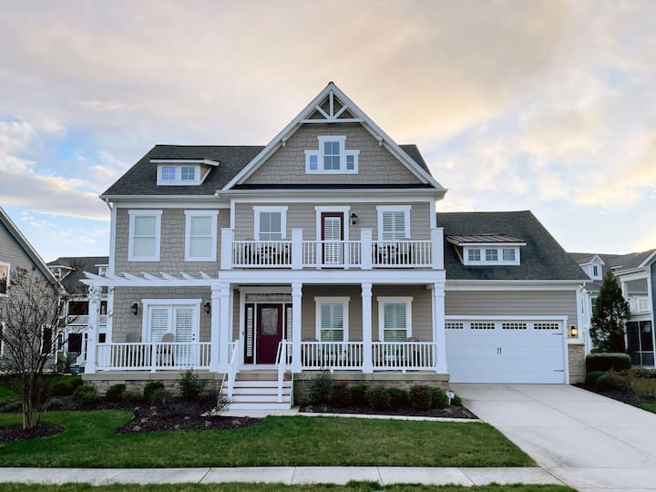 Bayside Family Oasis - Perfect For Large Families - Bethany Beach, DE