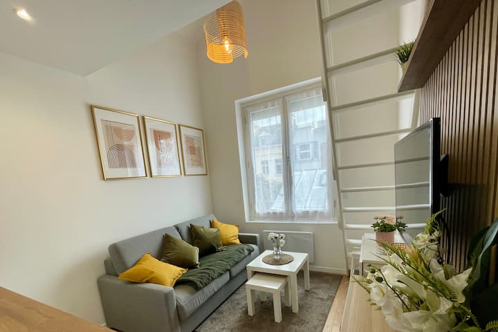 Duplex Cosy Hyper Centre-ville Wifi Proche Gare - Amiens